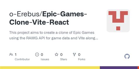 Github O Erebus Epic Games Clone Vite React This Project Aims To Create A Clone Of Epic Games