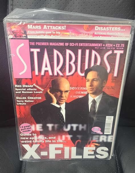Starburst Magazine 224 Xfiles Magazine David Duchovny Mitch Pileg The X Files