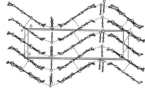 IUCr Quasi Three Dimensional Network Of Molecular Interactions And Electronic Structure Of A