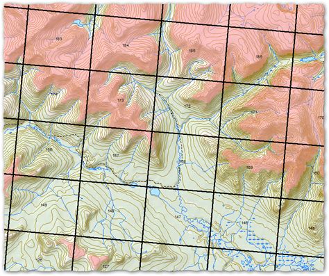 Elevation Mask Yukon Gis