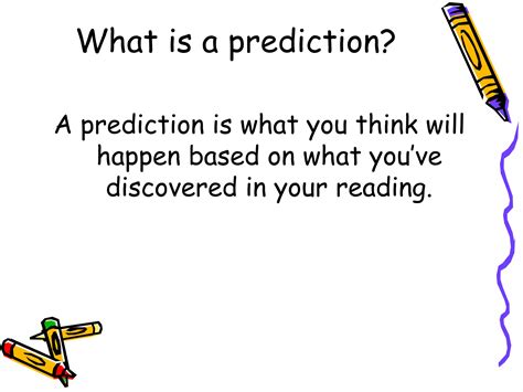 Making Predictions Presentation Ppt