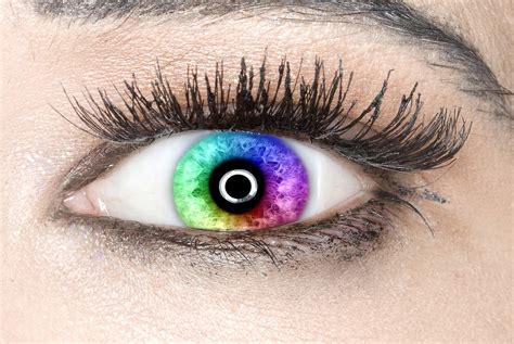 Rainbow Colored Eye