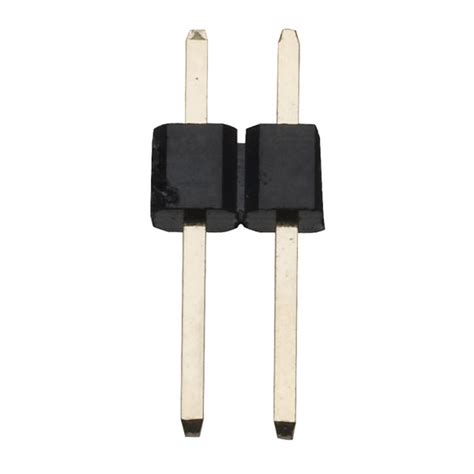 Truconnect 2 Way Single Row Pcb Header Plug Rapid Electronics