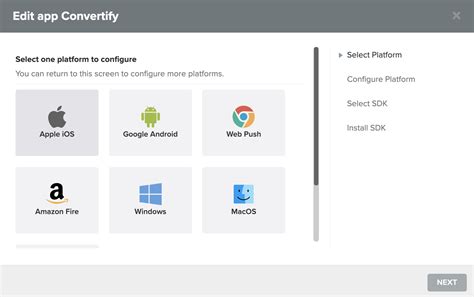 Documentation IOS Convertify