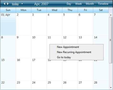 Telerik Web Forms Scheduler Context Menus Time Slot Context Menu Telerik Ui For Aspnet Ajax