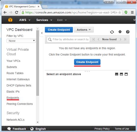 How To Create And Access An Amazon S3 Vpc Endpoint