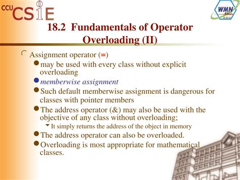 PPT Mastering Operator Overloading In C PowerPoint Presentation Free Download ID 9274342