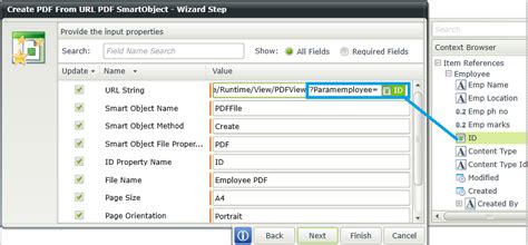 create k2 pdf file using pdf converter in an advance smartobject sharepoint