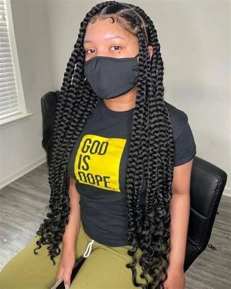 Luxury Knotless Braid Ideas Premium Knotless Braid Patterns 14