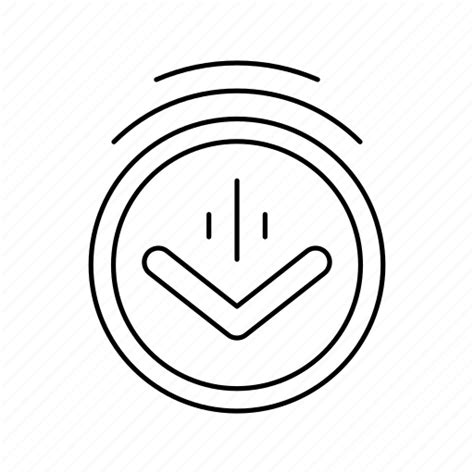 Down Scroll Computer Mouse Cursor Mobile Web Icon Download On Iconfinder