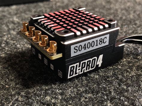 Bl Pro4 Brushless Electronic Speed Control Esc Yokomo Bl Pro4nb Super G Rc Drift Arena