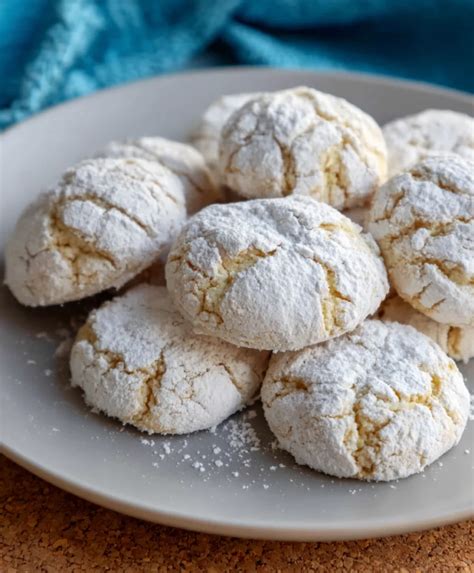 6 Ingredients Chewy Italian Almond Cookies Gluten Free