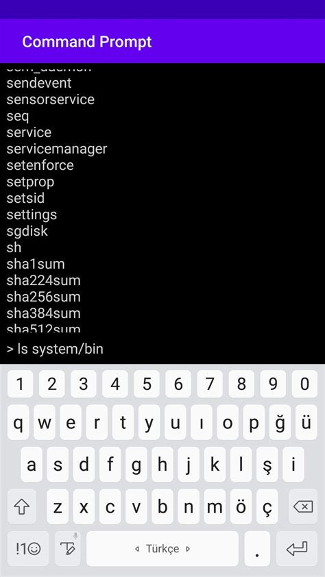 ดาวน์โหลด Command Prompt Apk สำหรับ Android