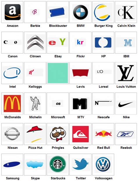 Logos Quiz Answers Level 1 At Jesus Potter Blog