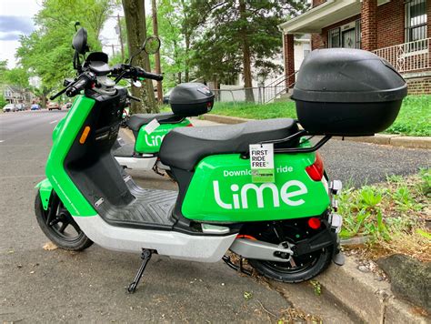 Electric Moped Rentals Designed By Lime Debut On Route 1 Hyattsville Wire