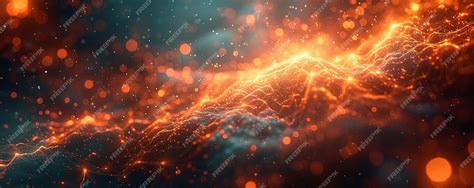 Premium Photo Dynamic Visualizations Of Data Routing Background