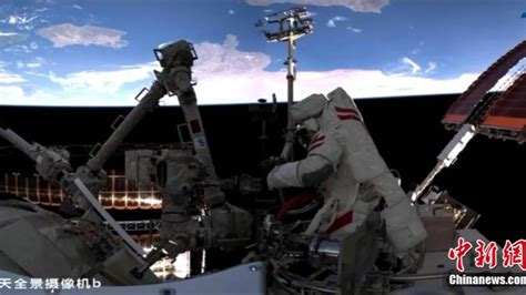 ရှင်ကျိုး 20 အာကာသယာဉ်မှူးများသည် ဒုတိယမြောက် အာကာသယာဉ်အပြင်၌ လှုပ်ရှားမှုကို အောင်မြင်စွာ ပြီးမ