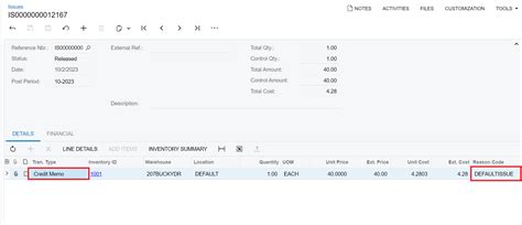 Credit Memo Creating An Issue Community