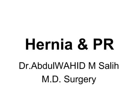 Inguinal Hernia Examination Ppt Inguinal Hernia Examination Ppt