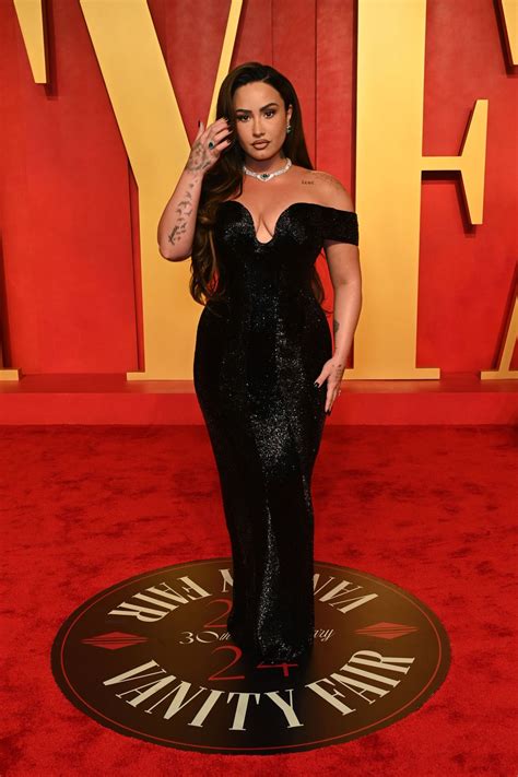 Demi Lovato At Vanity Fair Oscar Party In Beverly Hills 03 10 2024