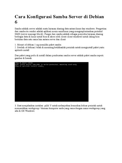 Konfigurasi Dan Pengujian Ftp Server Di Debian 6 Pdf