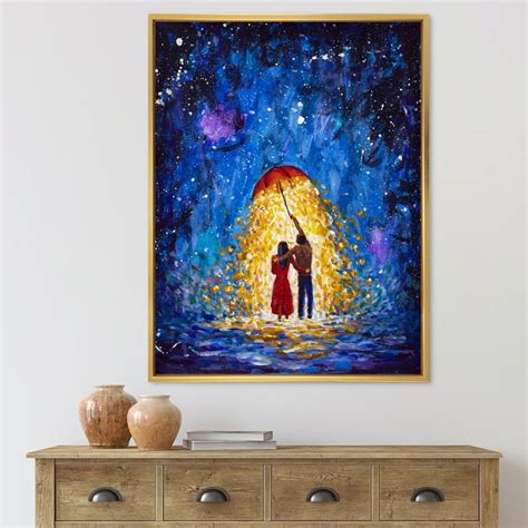Abstract Love Couple Art