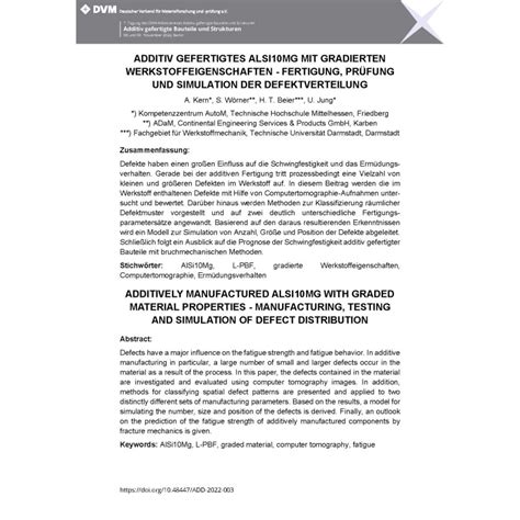 Additively Manufactured Alsi10mg With Graded Material Properties