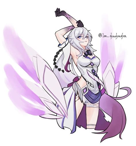 Kiana Kaslana And Kiana Kaslana Honkai And 1 More Drawn By Dyadyadya