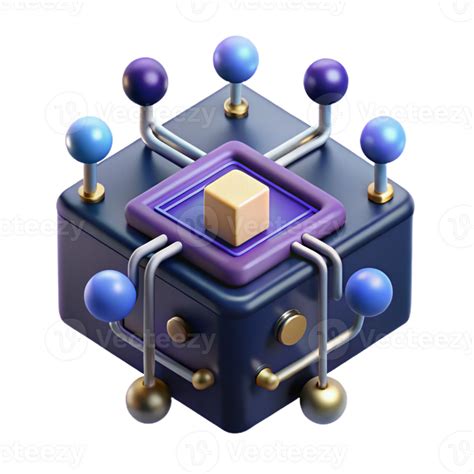 Impressive Abstract A Quantum Computer Processing Complex Data Glowing