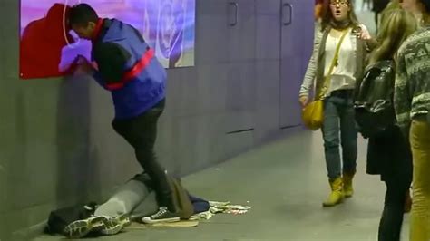 Homeless Man Urinated On Social Experiment Youtube