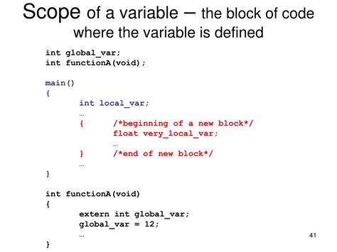 Ppt Lecture 5 Functions Variable Scope And Pointers Structured