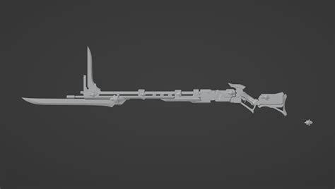 Bronya Rifle Honkai Star Rail Bronya Cosplay 3d Model 3d Printable