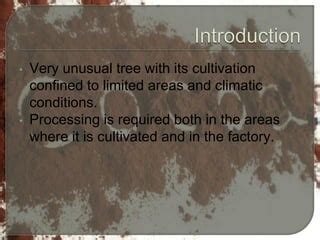 Production Processing And Packaging Of Cocoa PPTX Food Drink