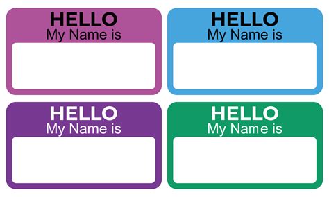 Free Printable Customizable Name Tag Templates Canva 48 Off