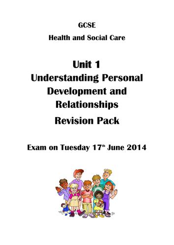 Revision Pack Edexcel Gcse Health And Social Care Teaching Resources
