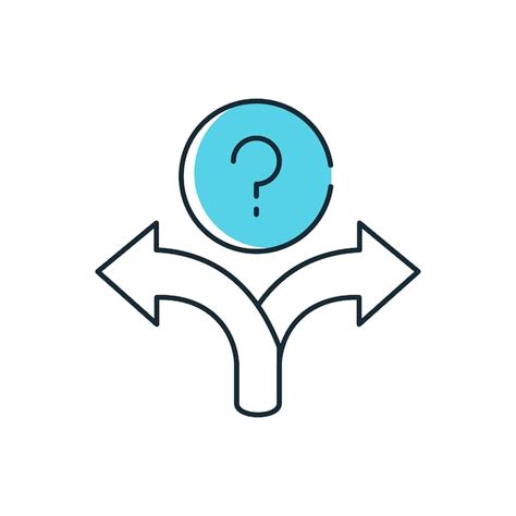 Premium Vector Better Decision Making Vector Icon Design