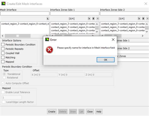 Ansys Fluent Mesh Interfaces Researchgate