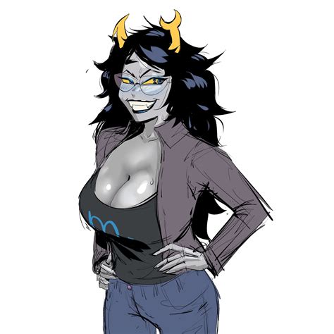 Vriska Serket Homestuck Drawn By Lysanthum Danbooru