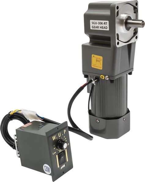 Ac High Torque Motor110v 120w Electric Gear Motor With Variable Speed