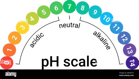 Ph Scale For Alkaline And Acid Balance Water With A Neutral Indicator