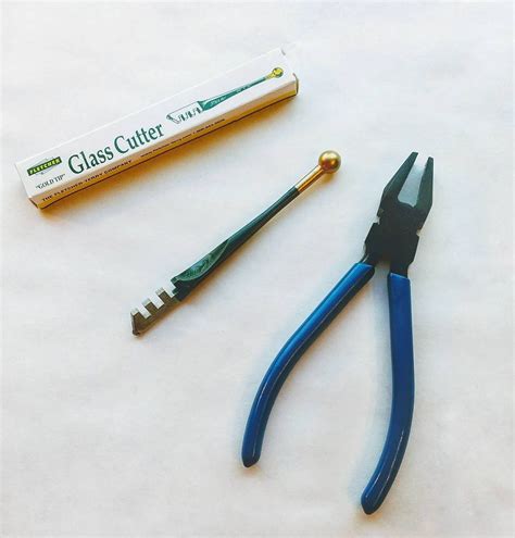 Stained Glass Cutter And Breaking Plier Tools For Stained Glass Sheetsb