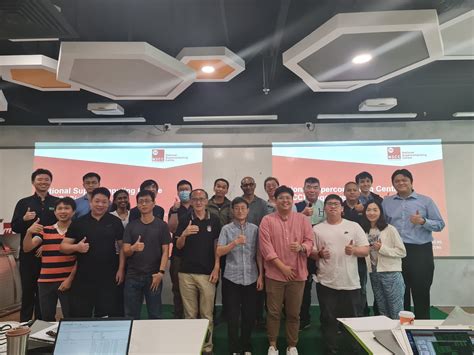 ITE CoC Introduction To High Perfomance Computing Th Intake NSCC