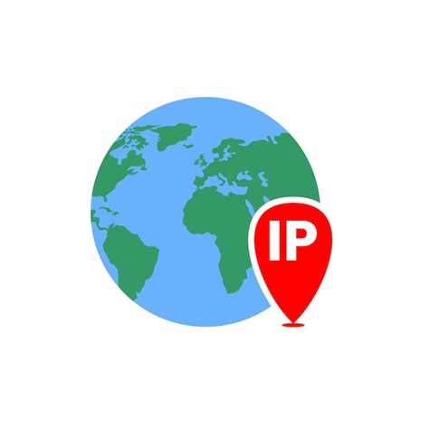 Premium Vector Ip Address Geolocation Location Icon Graphic Design