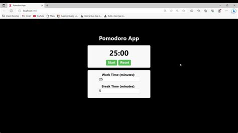 Sandip Gadatia On Linkedin Pomodoroapp Reactjs Productivity Timemanagement