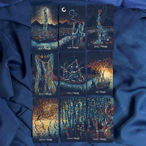 Dynamic Art T Set For Tarot Readers Witch Mirra Visions Lenticular