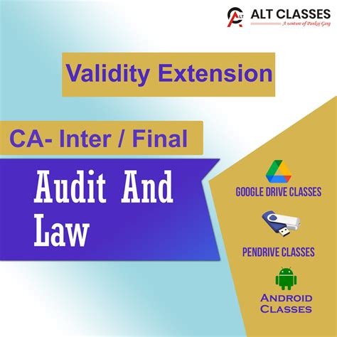 Interfinal Audit Extension Of Classes Alt Classes