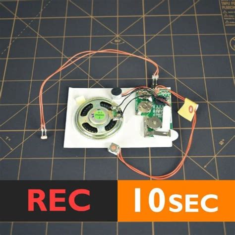 Light Activated Sound Module Voice Chip Light Sensor Chip Light Activated Chip 10 Seconds