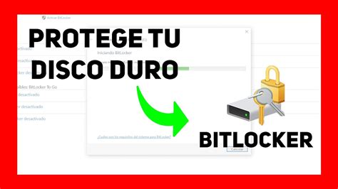 🔐 Cómo Cifrar Un Disco Duro Con Bitlocker 💻 En Windows 10 Youtube