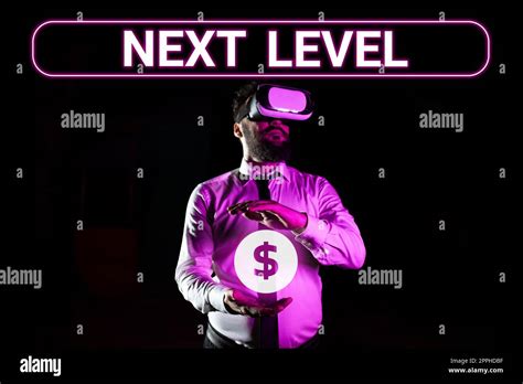 Text Sign Showing Next Level Business Overview Having More Than One Floor And Referring To