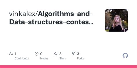 Algorithms And Data Structures Contest 1fcpp At Master · Vinkalexalgorithms And Data